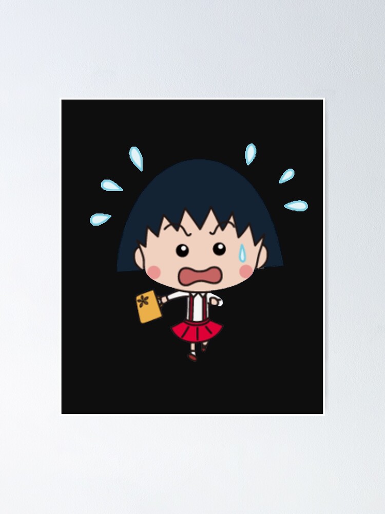 "Momoko Sakura-Chibi Maruko Chan" Poster for Sale by fouadanime | Redbubble