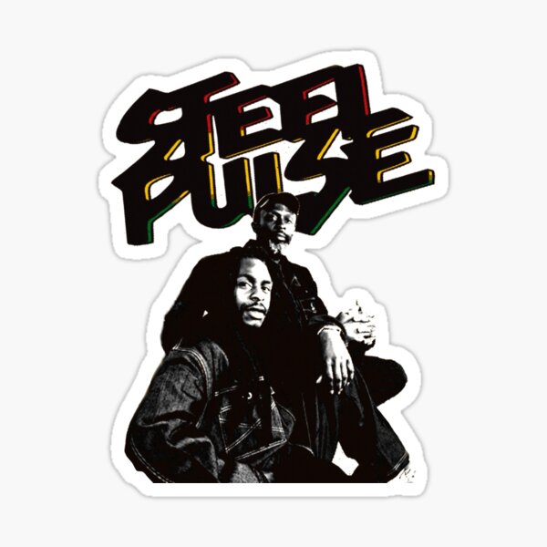 "STEEL PULSE" Sticker for Sale by tarabafas | Redbubble