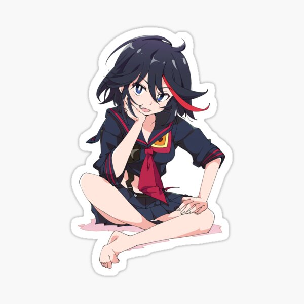 "Ryuko Matoi - Kill La Kill" Sticker for Sale by 1piecestore | Redbubble