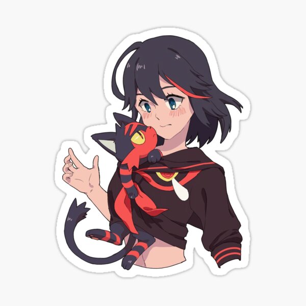 "Ryuko Matoi - Kill La Kill" Sticker for Sale by 1piecestore | Redbubble