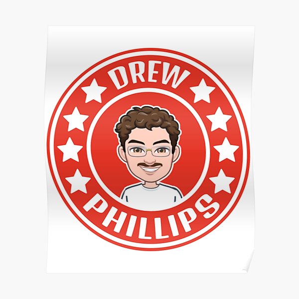 "Drew Phillips " Poster for Sale by 1220Ceramic654 | Redbubble