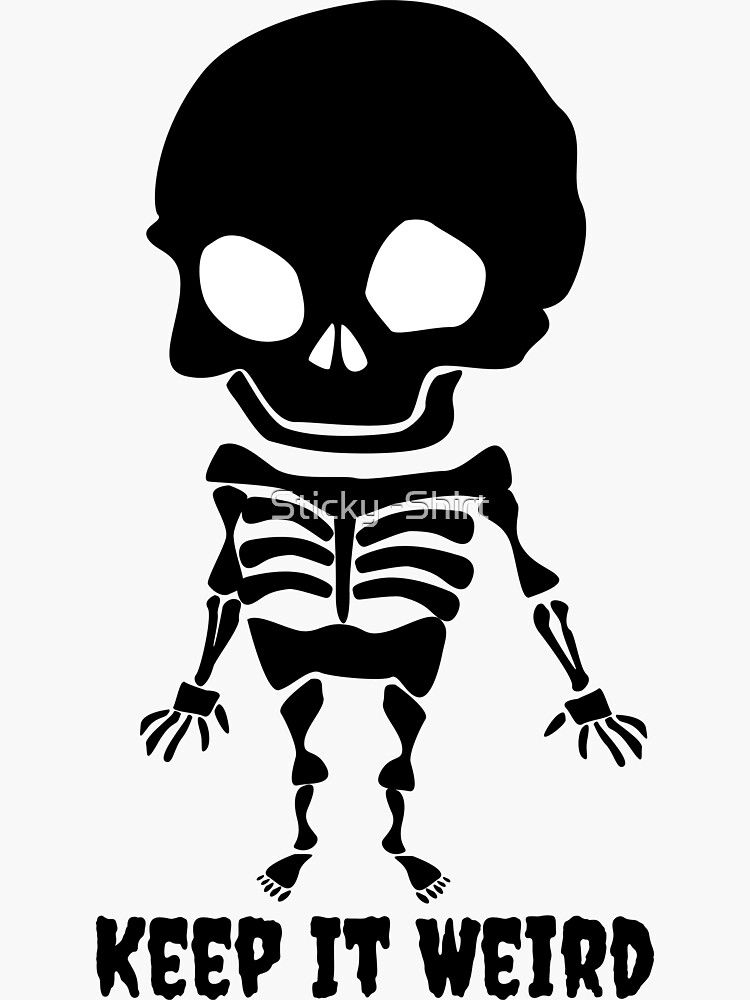 "Keep It Weird" Sticker for Sale by ABDOBENYAHIA | Redbubble