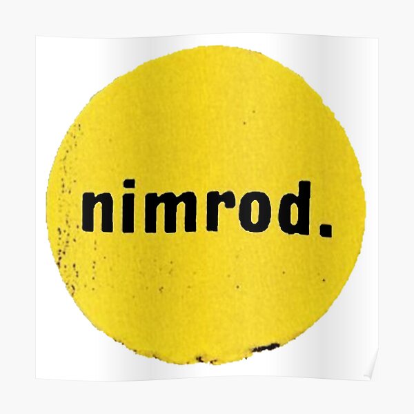 "Nimrod Logo" Poster by troggy | Redbubble