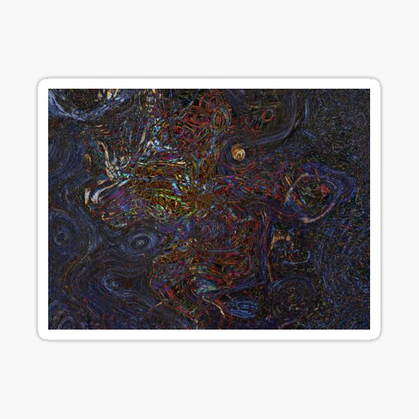 "Chaos" Sticker for Sale by Tathaneky | Redbubble