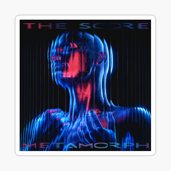 "THE SCORE BAND" Sticker for Sale by harauavfa | Redbubble