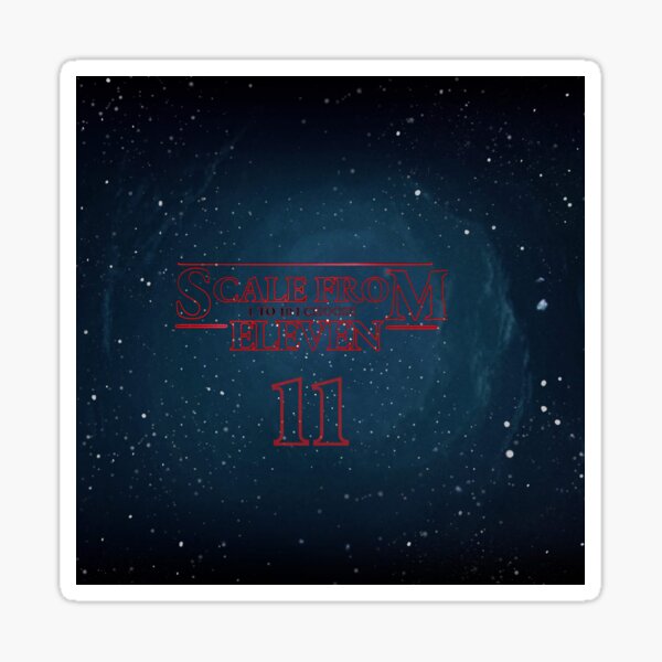 ""Scale from 1 to 10, I choose eleven"" Sticker for Sale by ...