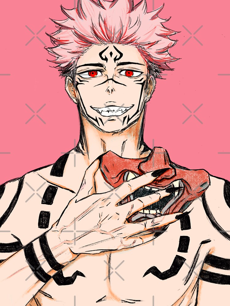 "Ryomen Sukuna I" T-shirt for Sale by Rabbit-Rice | Redbubble | ryomen ...