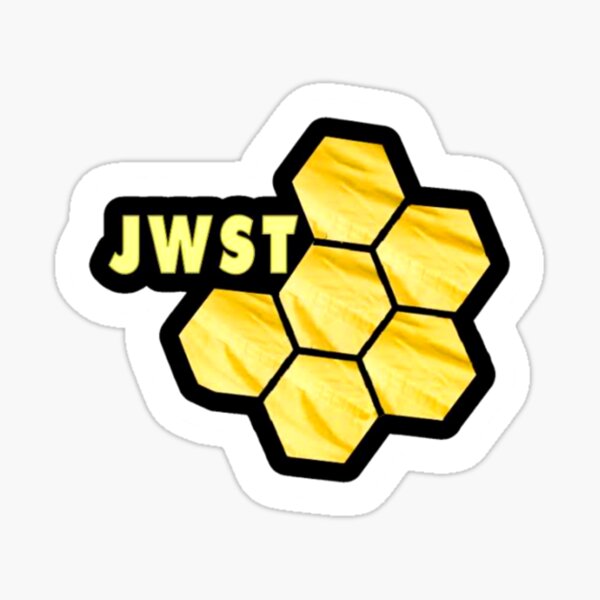 "James-Webb-Teleskop-Logo - jwst-Logo" Sticker von Flapii | Redbubble