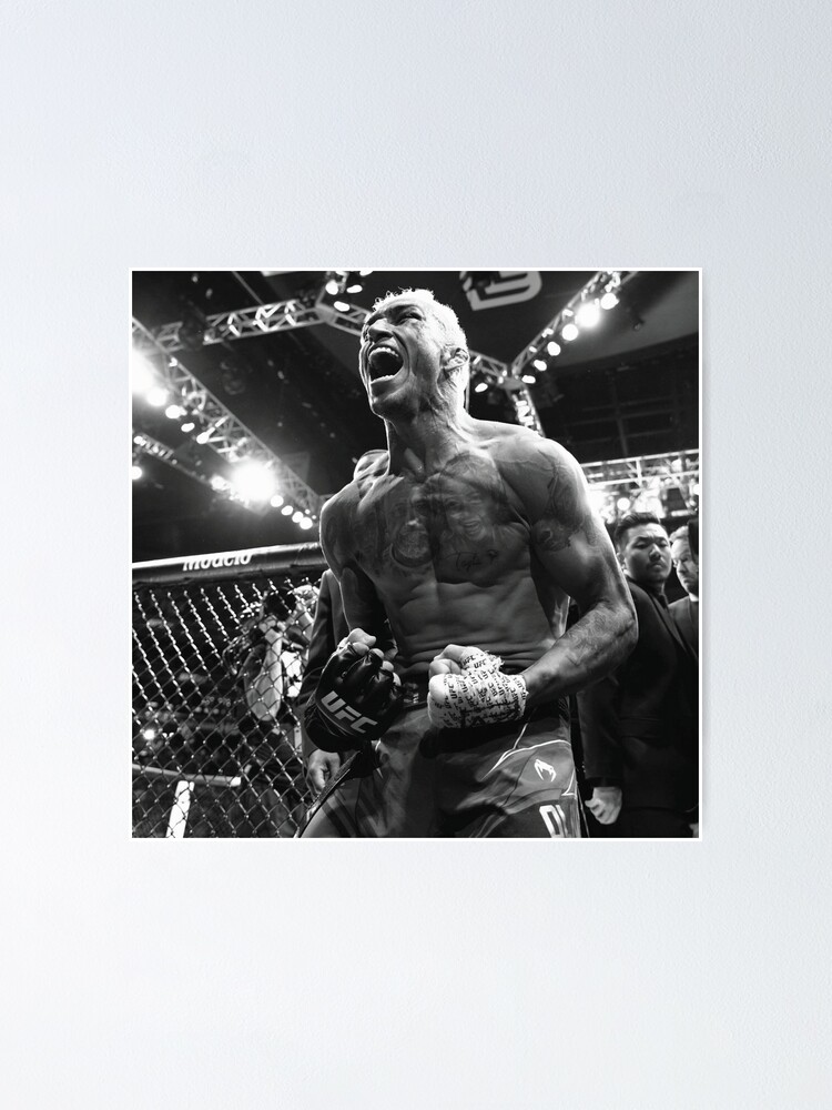 "Charles Oliveira - UFC Champion, Do Bronx" Poster for Sale by ...