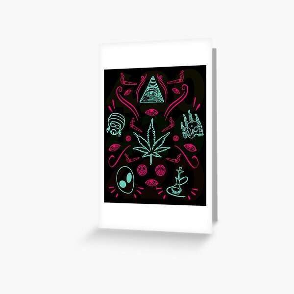 "Cool Weedverse Print, Marijuana Enthusiast Gift, Funny Weed Smoking ...