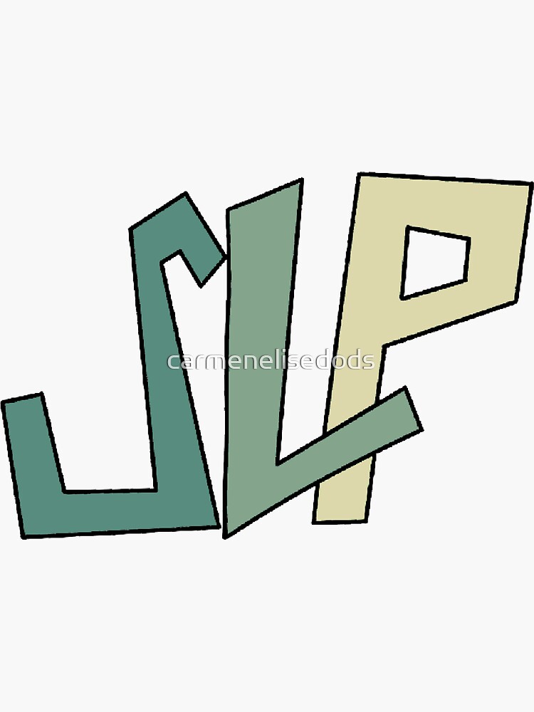 "SLP Sticker" Sticker for Sale by carmenelisedods | Redbubble