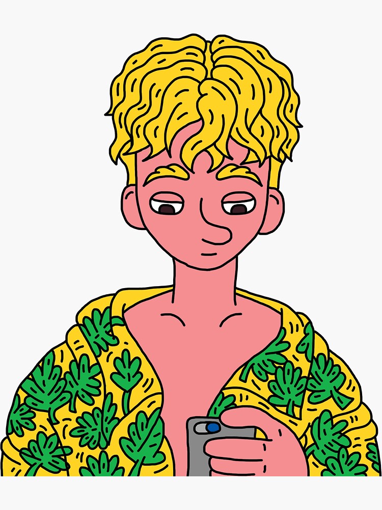 "Character 06" Sticker for Sale by BelleArbreArt | Redbubble