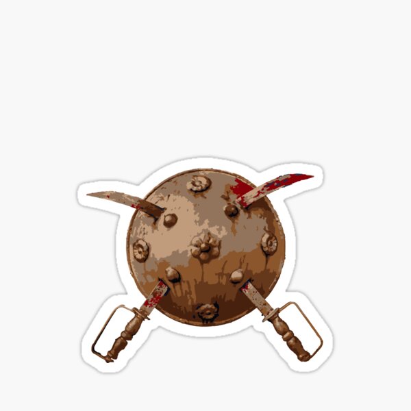 "Two swords" Sticker for Sale by SLfirefly | Redbubble