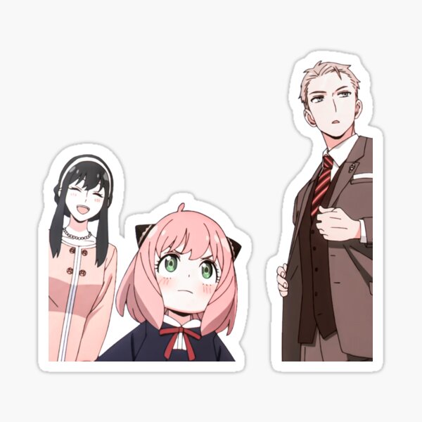 "Spy x Family Yor Anya Loid Cute" Sticker for Sale by kevinzz | Redbubble