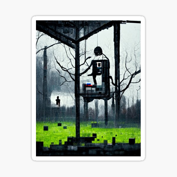 "Recursion" Sticker for Sale by Xenozote | Redbubble