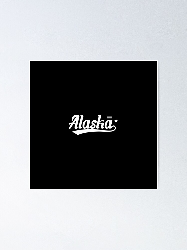 "Alaskan logo" Poster for Sale by hypnotzd | Redbubble