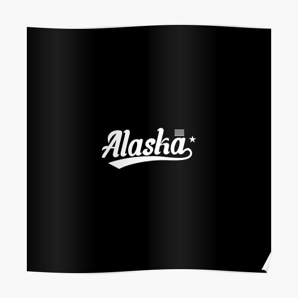 "Alaskan logo" Poster for Sale by hypnotzd | Redbubble