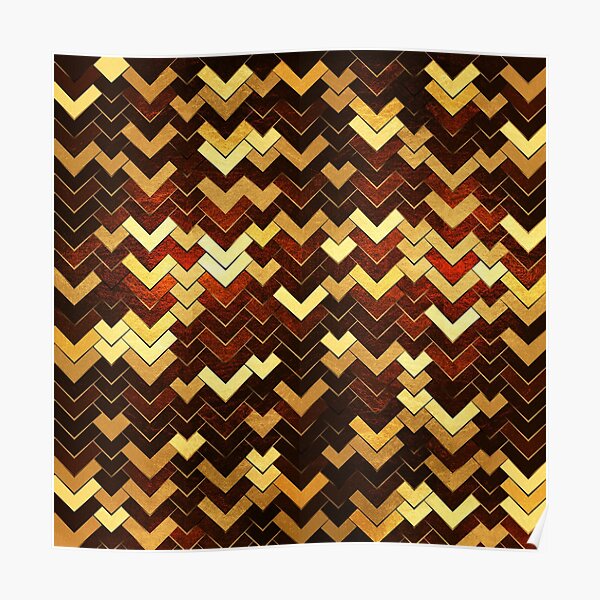 "Gold Chainmail texture" Poster for Sale by GabrielMadrasse | Redbubble