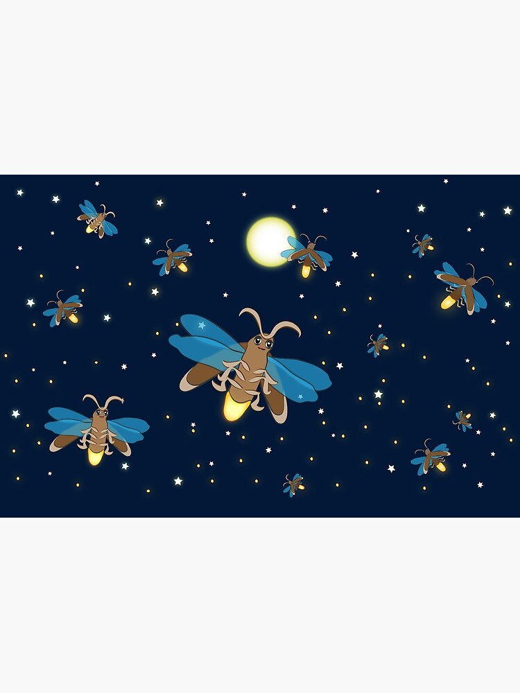 "Fun With Fireflies" Poster by bonnie-follett | Redbubble