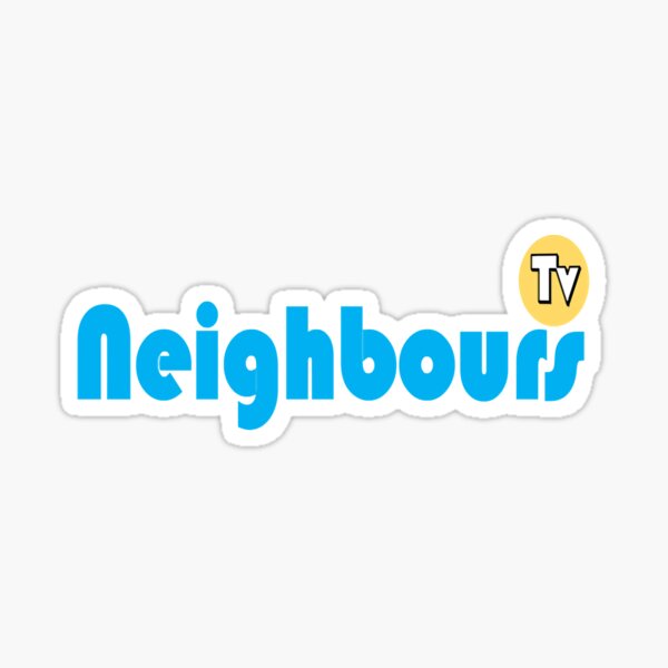 "neighbours tv Active " Sticker for Sale by YouEffectss | Redbubble
