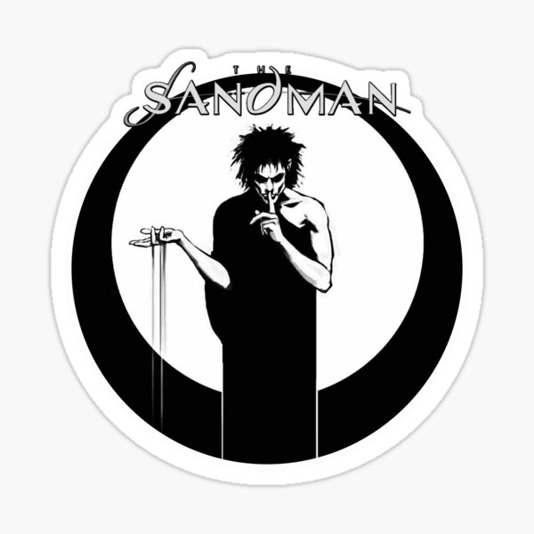 "Sandman" Sticker for Sale by Stickerm4ni4 | Redbubble