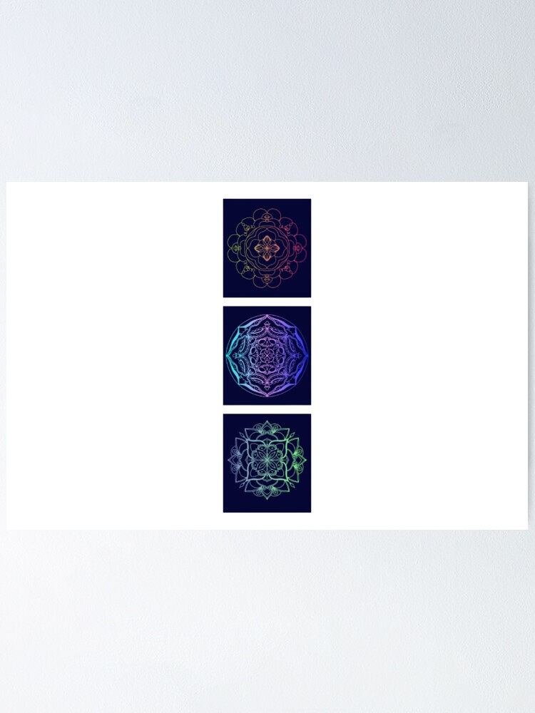 "mandalas" Poster for Sale by brigitta94 | Redbubble