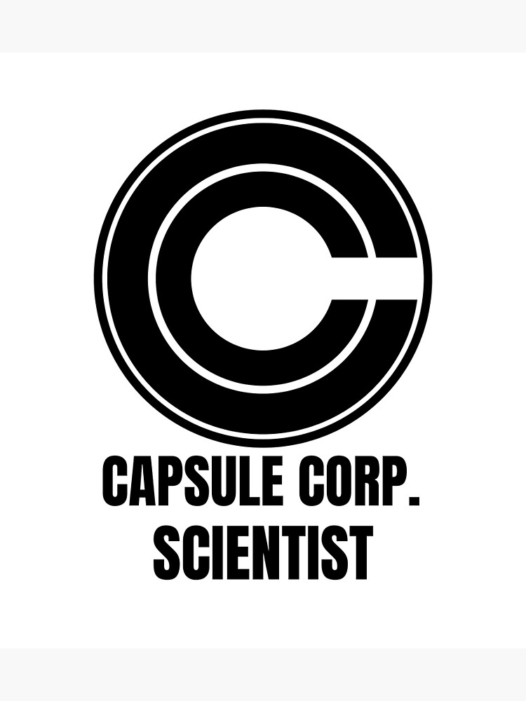 "Capsule Corp Scientist - Dragon Ball" Poster for Sale by AmonOZ ...