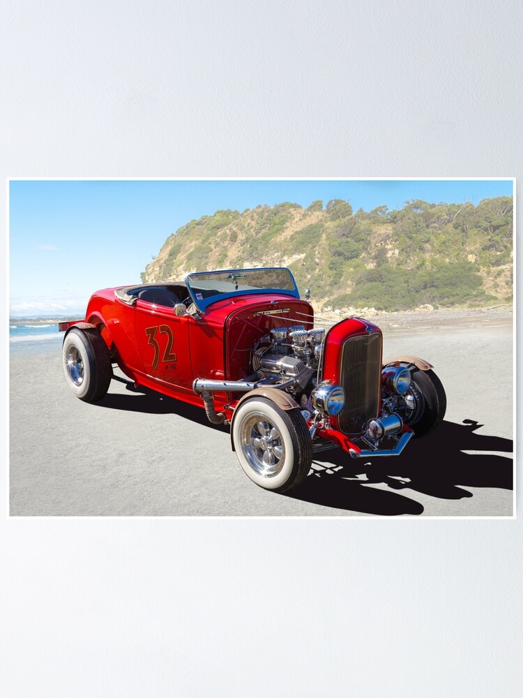 "32 Roadster" Poster by cars | Redbubble