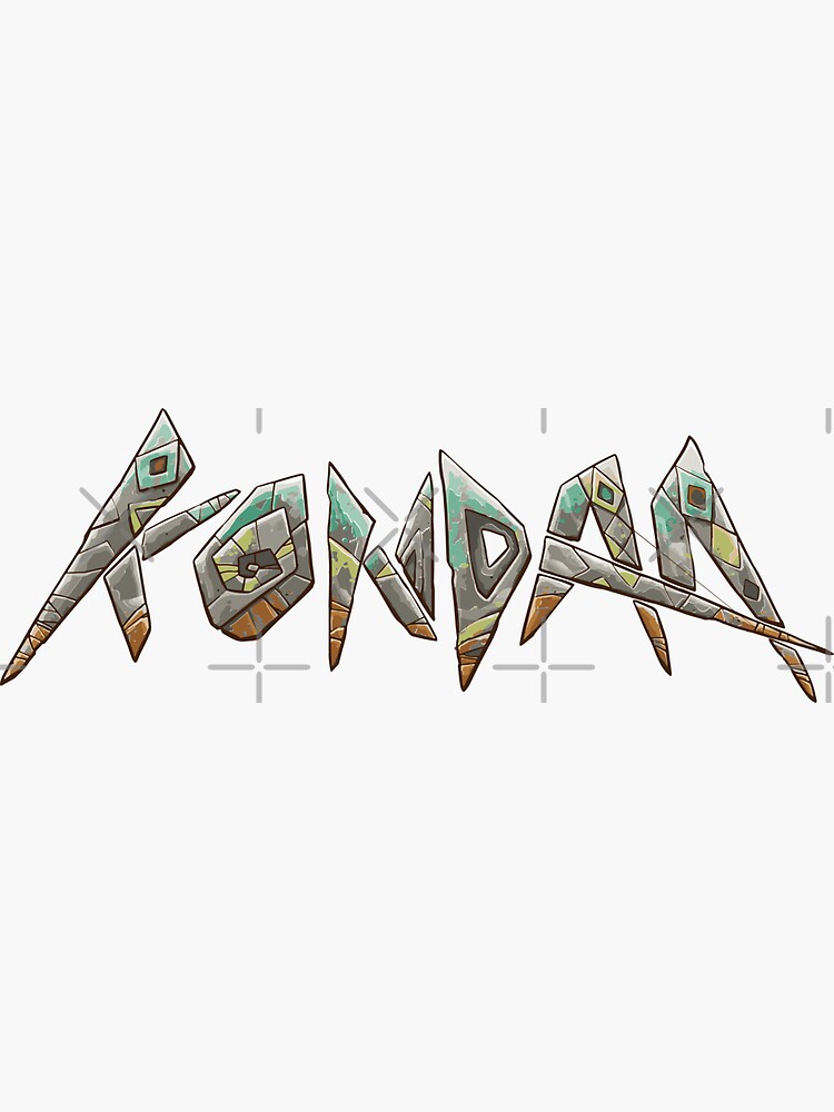"Kondaa Logo Design" Sticker for Sale by carowindsfanson | Redbubble