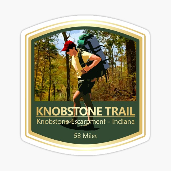 "Knobstone Trail (PF)" Sticker for Sale by curranmorgan | Redbubble