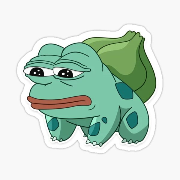 "Sad Pepe The Frog Character" Sticker for Sale by Kaaris78 | Redbubble