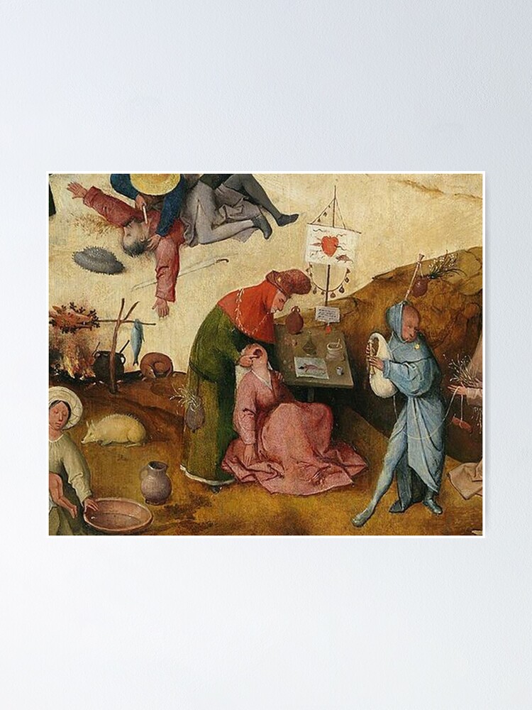 "Adoration of the magi by hieronymus bosch classic art poster " Poster for Sale by Golido ...