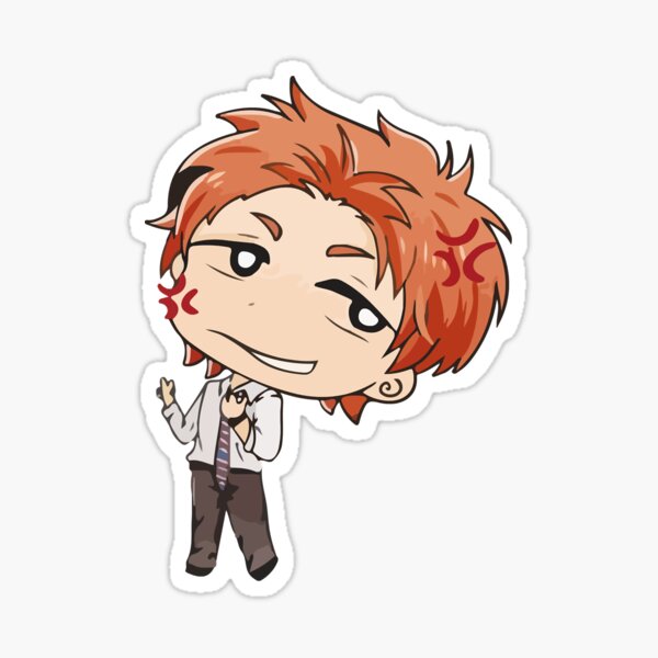 "Kou Sakuragi - Wotakoi" Sticker for Sale by pinjutsushops | Redbubble