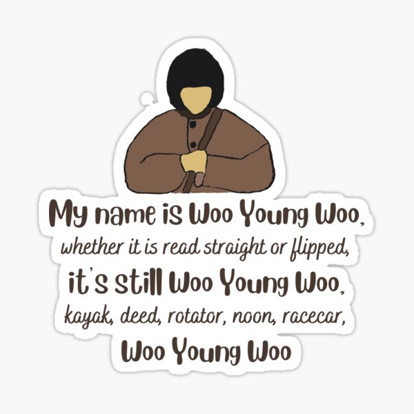"Woo Young Woo Introduction - Extraordinary Attorney Woo" Sticker for ...