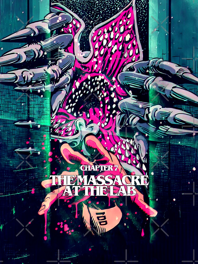 "The Massacre At The Lab Chapter 7 Special Artwork" Sticker for Sale by ...