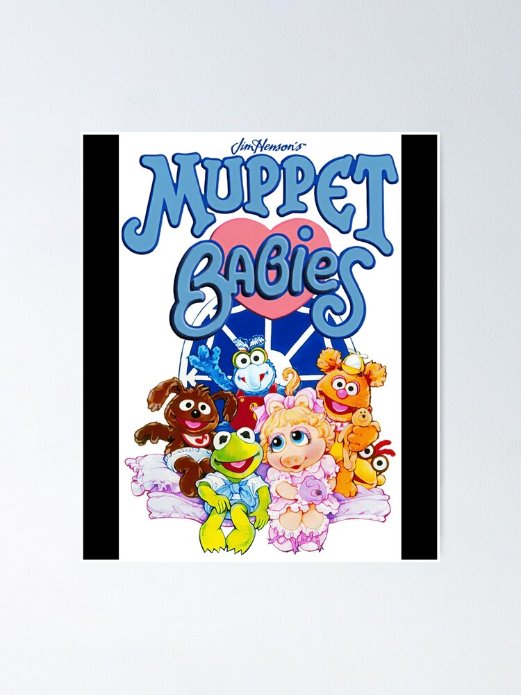 "Muppet Babies Poster" Poster for Sale by hensensallesj | Redbubble