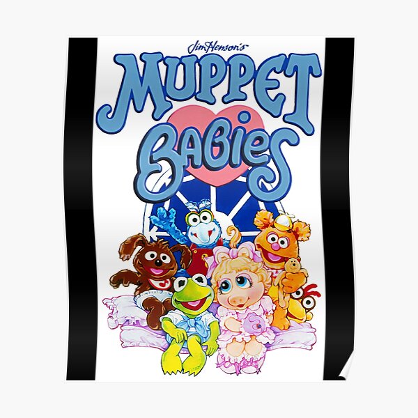 "Muppet Babies Poster" Poster for Sale by hensensallesj | Redbubble