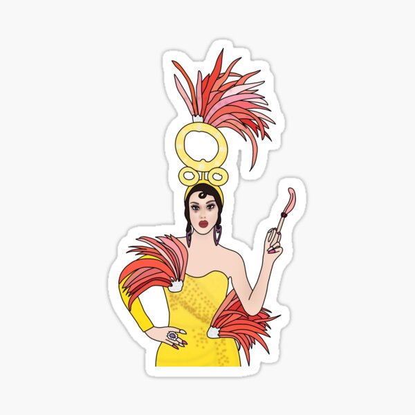 "Kimmy Couture" Sticker for Sale by 50shadesofdragg | Redbubble