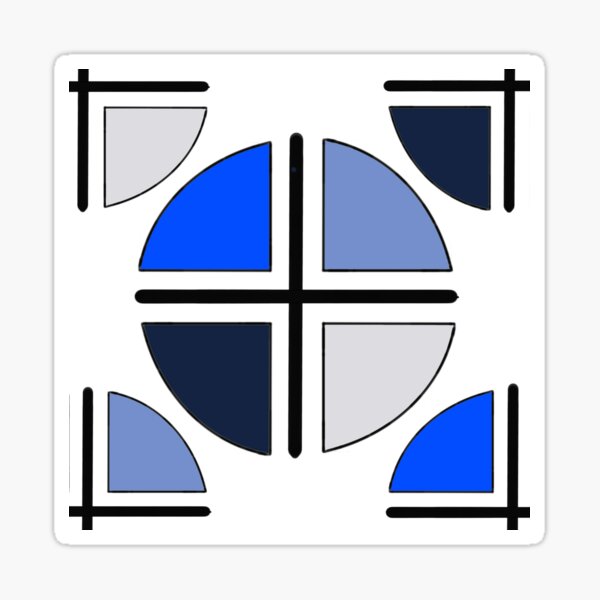 "quarter " Sticker for Sale by villaPine66 | Redbubble