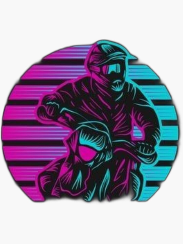"motorcycle design sticker " Sticker for Sale by shoppingvalley | Redbubble