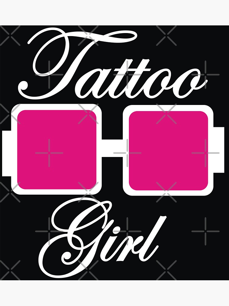 "Tattoo Girls" Sticker for Sale by Rich-clothing | Redbubble