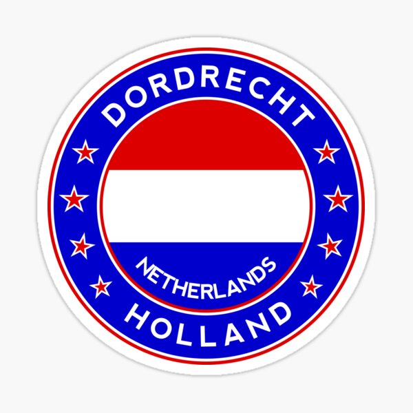 "Dordrecht, Cities of Holland, Netherlands" Sticker for Sale by Alma ...