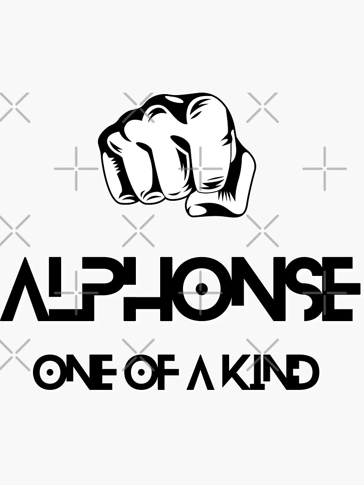 "Alphonse Name One of a Kind Birthday Anniversary, Appreciation Gift ...