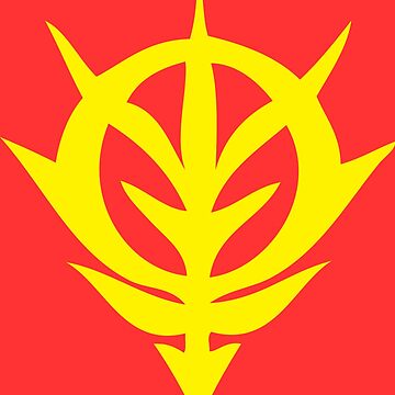 "Gundam Zeon Logo" Art Print for Sale by Kyz Bubble | Redbubble