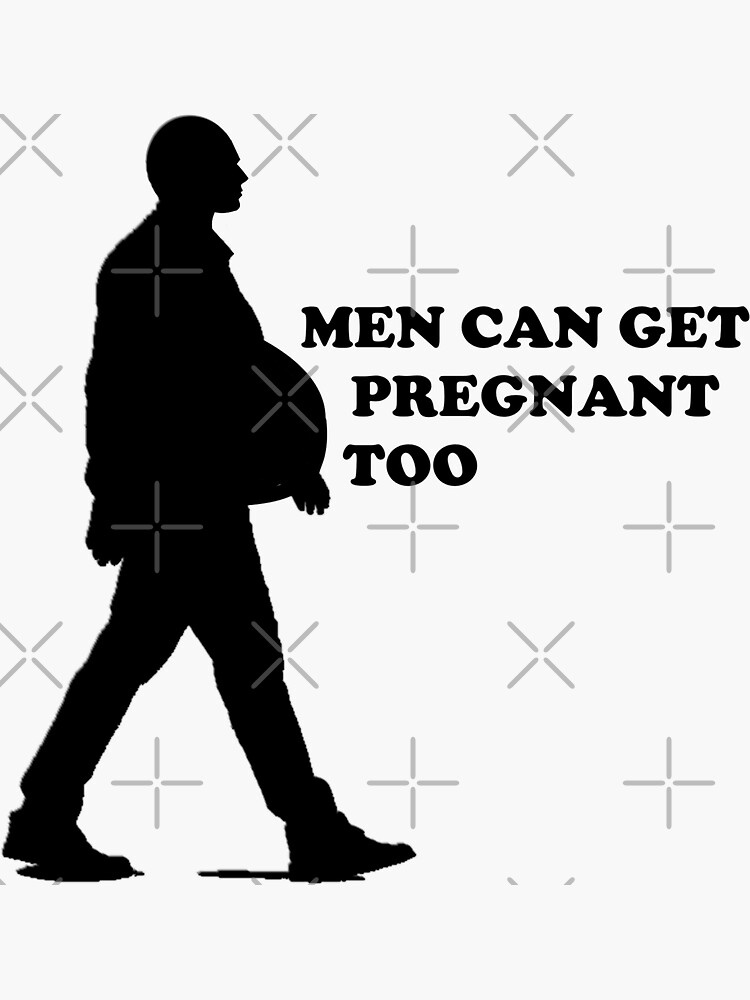 "Pregnant Man Trans Pregnancy Seahorse Dad Transmaculine" Sticker for ...
