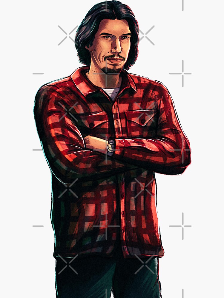 "Flip Zimmerman Illustration" Sticker for Sale by CndCrd | Redbubble