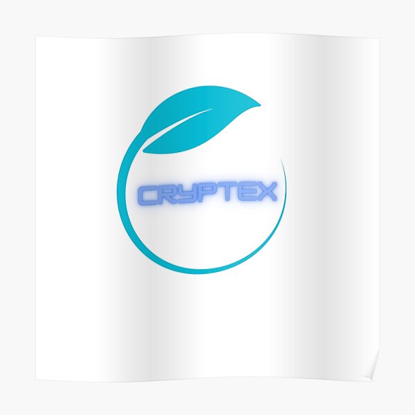 "The Cryptex Logo Design" Poster for Sale by VilimShop | Redbubble