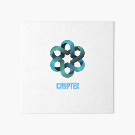 "The Cryptex Logo Design" Art Board Print for Sale by VilimShop | Redbubble