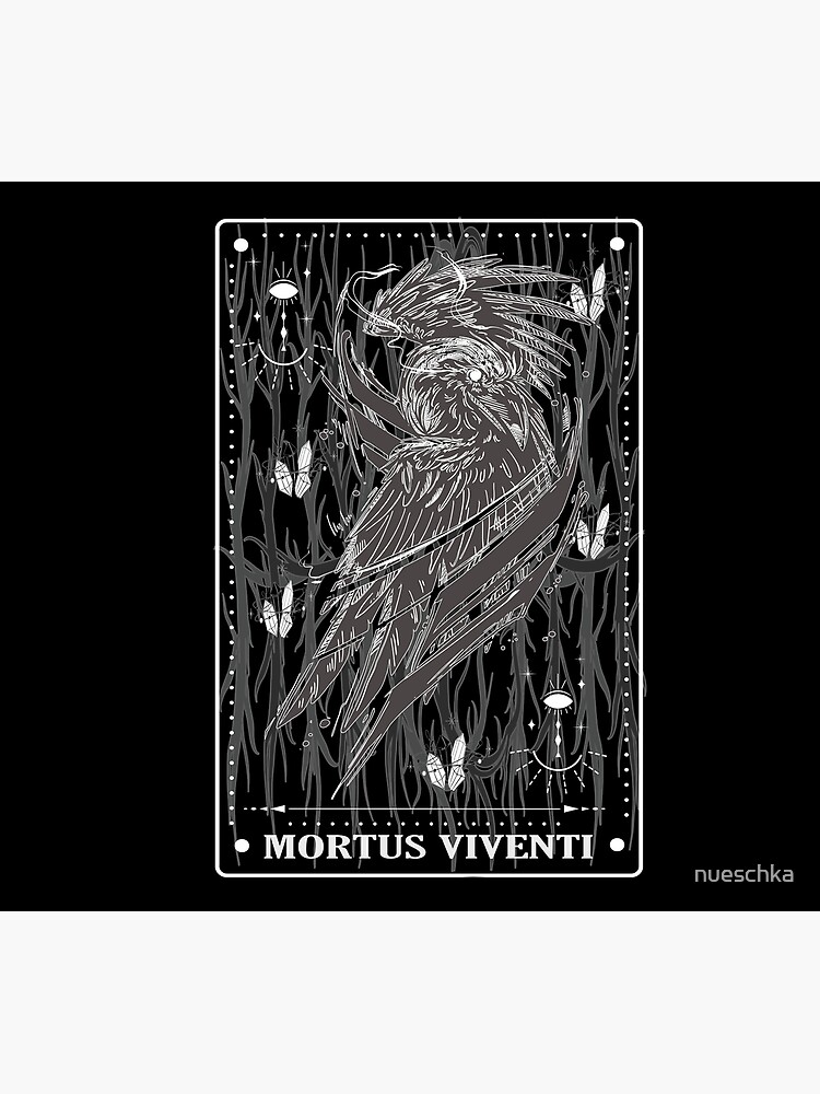 "Gothic - Mortus Viventi Tarot Card - Design" Poster for Sale by ...