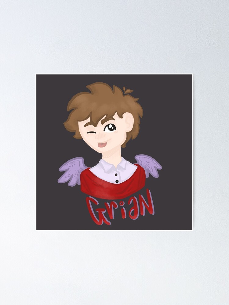 "Grian " Poster for Sale by UpWiththeStars | Redbubble